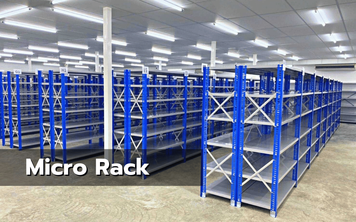 Micro Rack ชั้นวางสินค้าขนาดเล็ก รับผลิตชั้นวาง พร้อมติดตั้ง